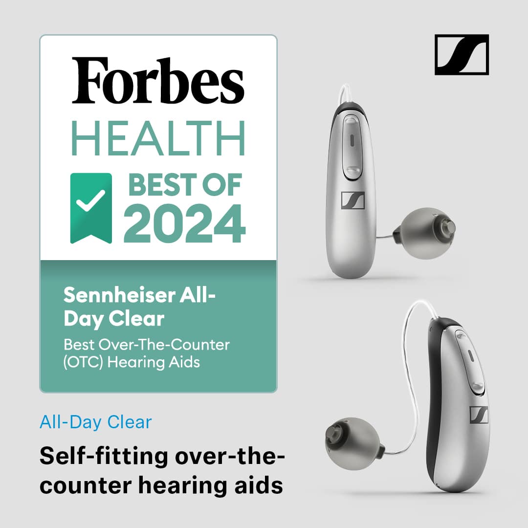 Customer Reviews: Sennheiser All-Day Clear OTC Self-Fitting Hearing Aid ...