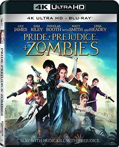 Sam Riley Pride and Prejudice and Zombies 4K Blu Ray [4K Ultra HD Blu ...