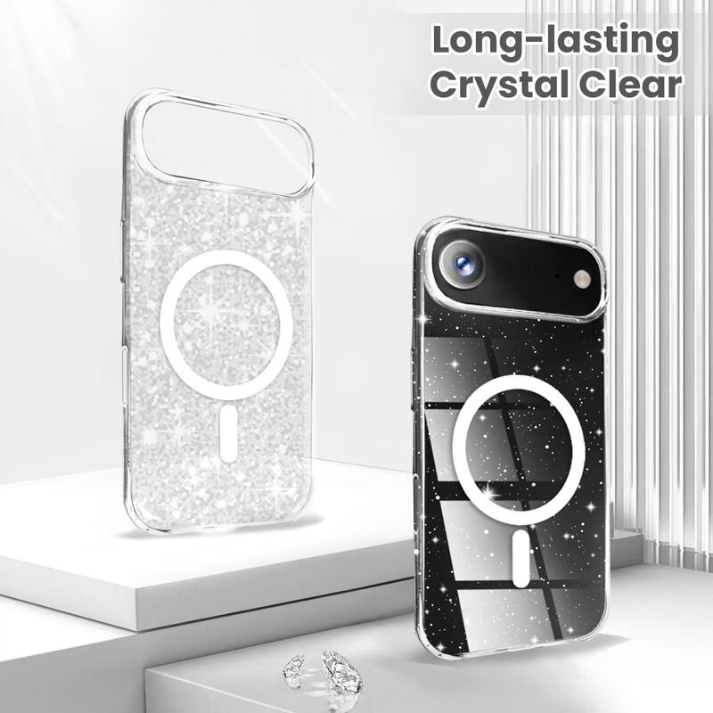 Entronix iPhone 17 Air Bundle Glitter Case, Screen Protector & Camera ...