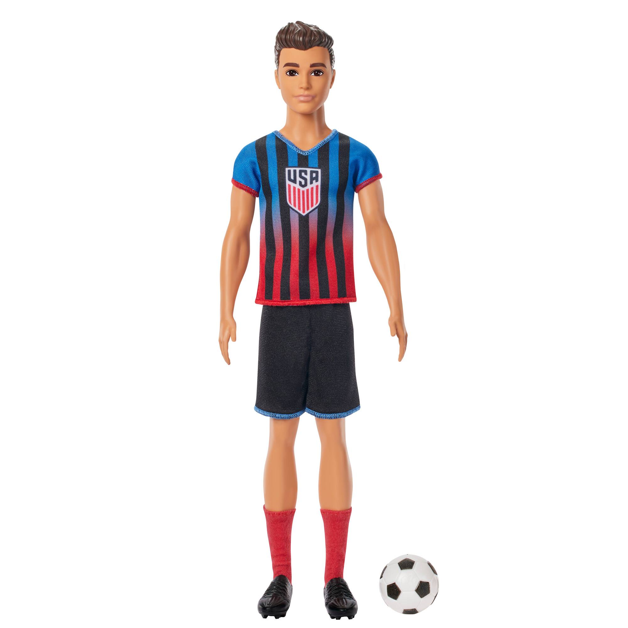 Barbie USSF Soccer Fashion 11.5" Ken Doll JMX50 - Best Buy