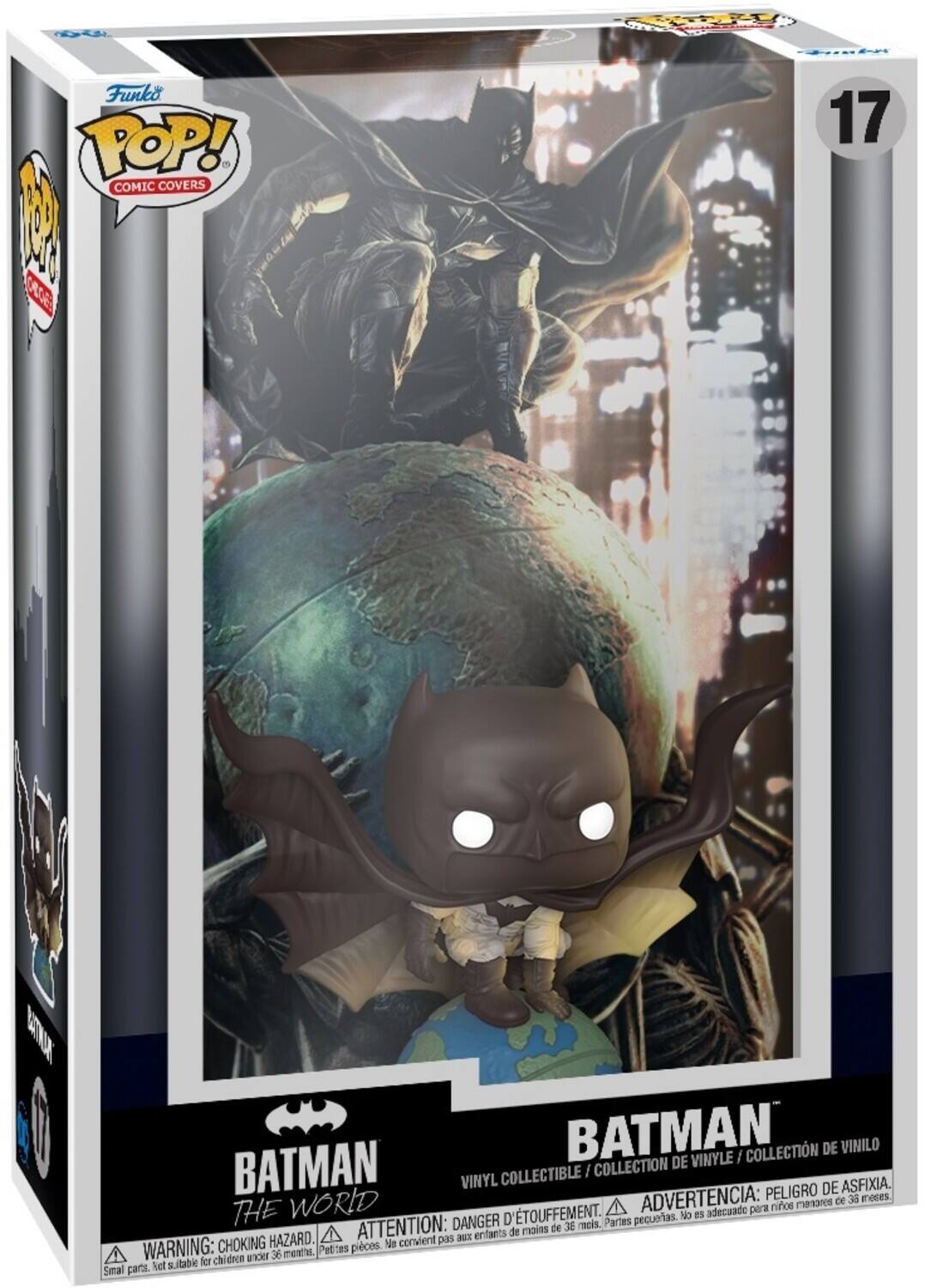 Funko POP! Comic Cover: DC Batman The World COLLECTABLES Multicolor ...