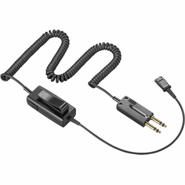 HP Poly SHS 1926 15 Inline Amp 6 Wire PJ 7 Connector 15ft Cable TAA for ...