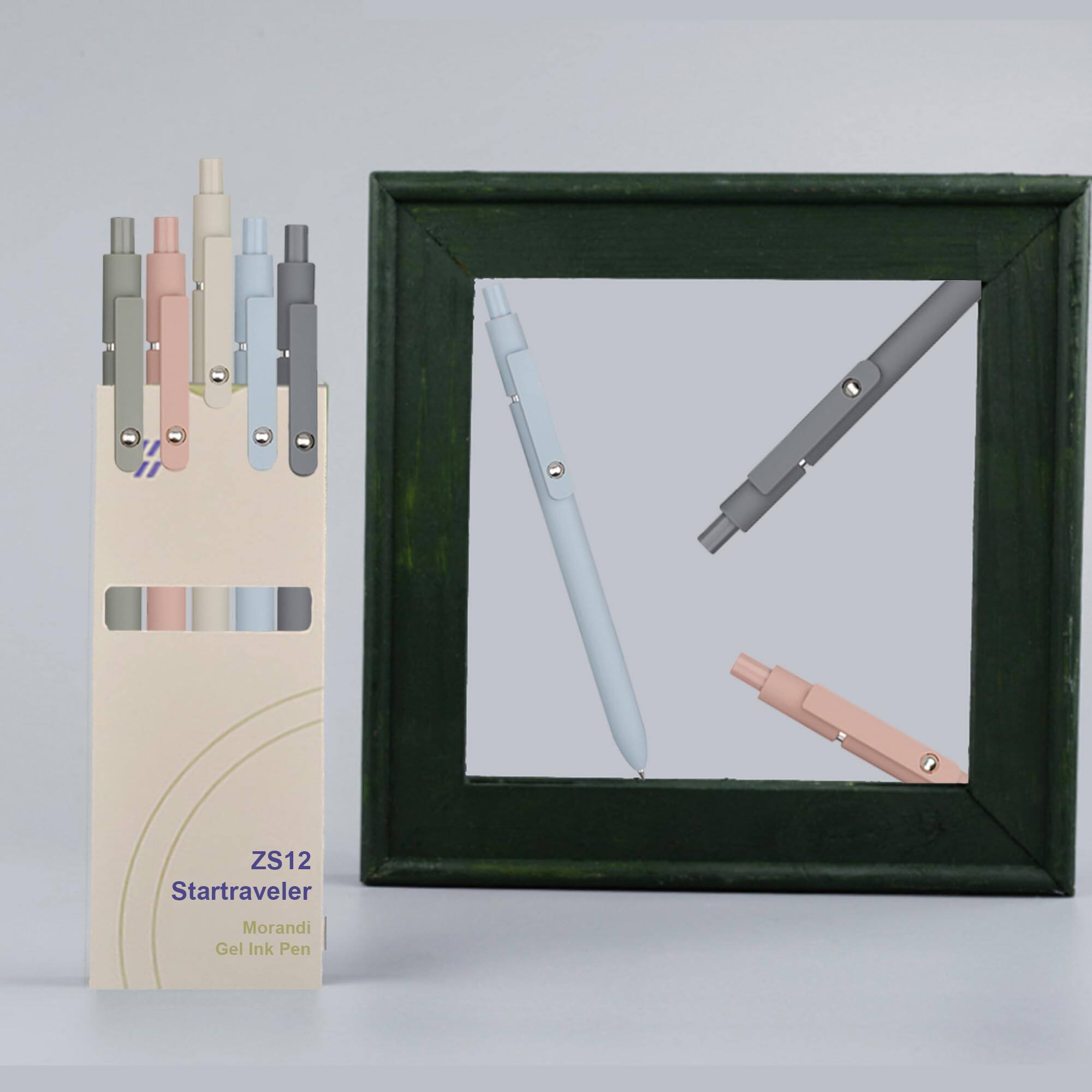 Paradigms Interiors Gel Pens 5 Quick Dry Ink Pen Fine Point Smooth ...
