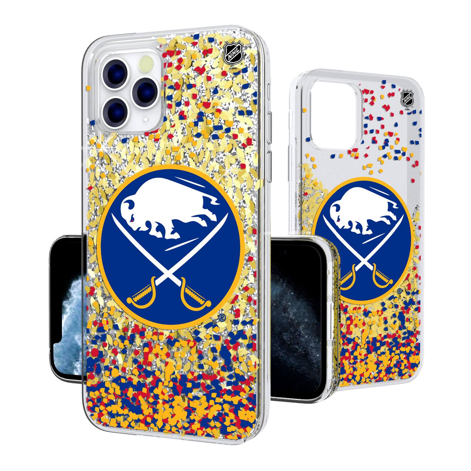 Keyscaper NHL Buffalo Sabres iPhone Confetti Glitter Case 13 Pro Max ...
