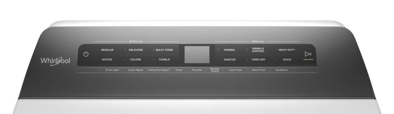 Best Buy: Whirlpool 7.4 Cu. Ft. Electric Dryer with AccuDry Sensor ...