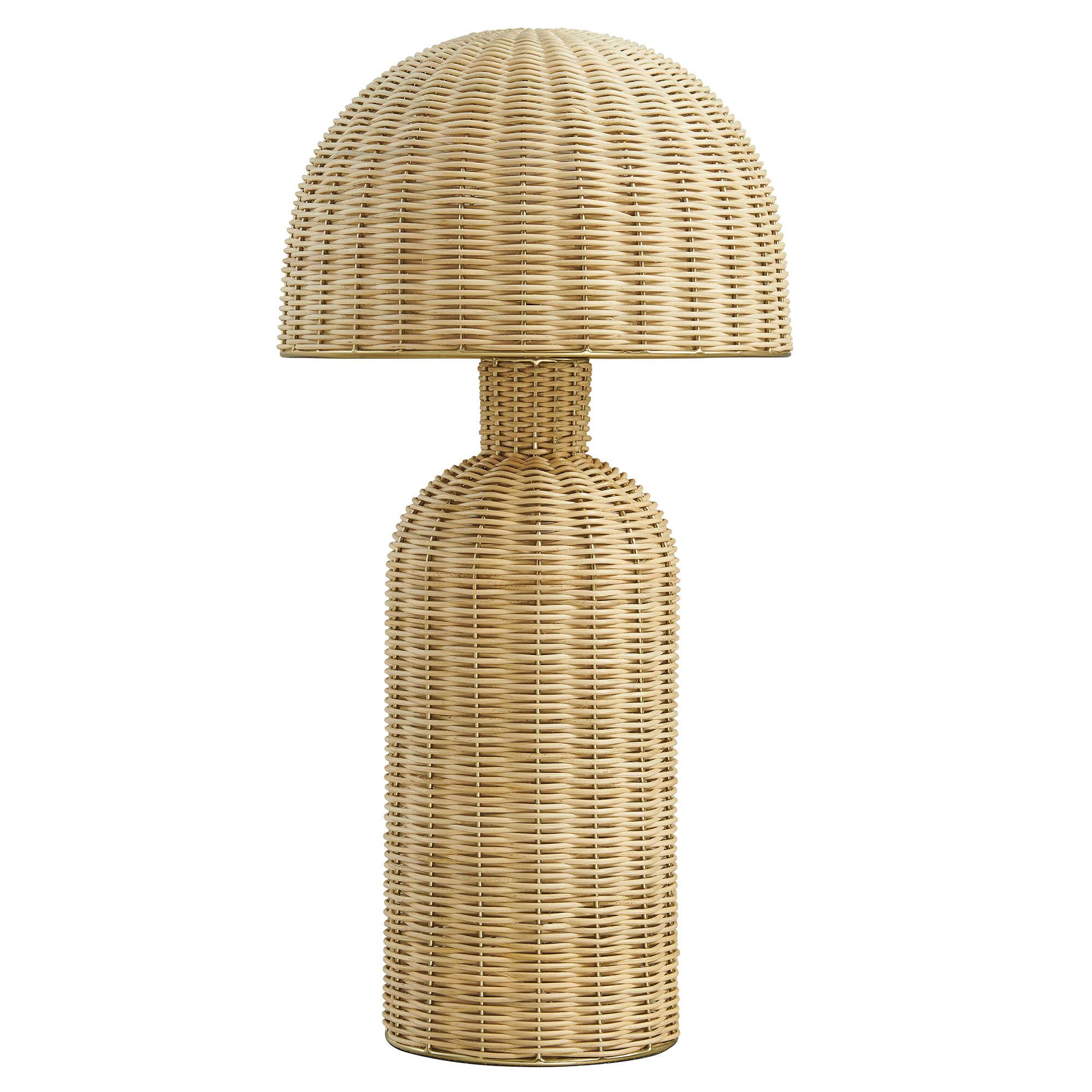 Briar Rattan Table Lamp by Modway Natural EEI-7191-NAT - Best Buy