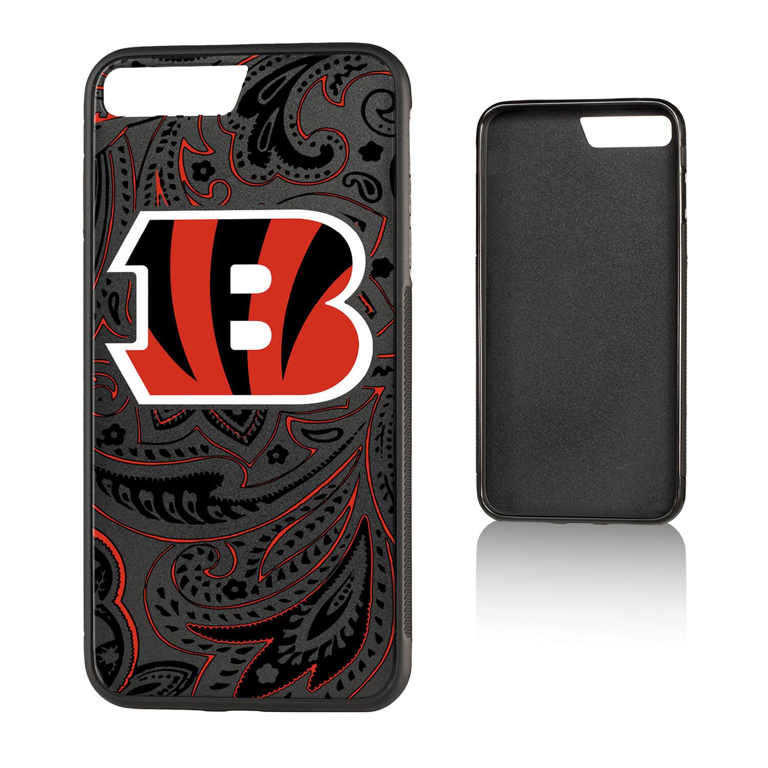 Keyscaper NFL Cincinnati Bengals iPhone Paisley Design Bump Case 16 Pro ...