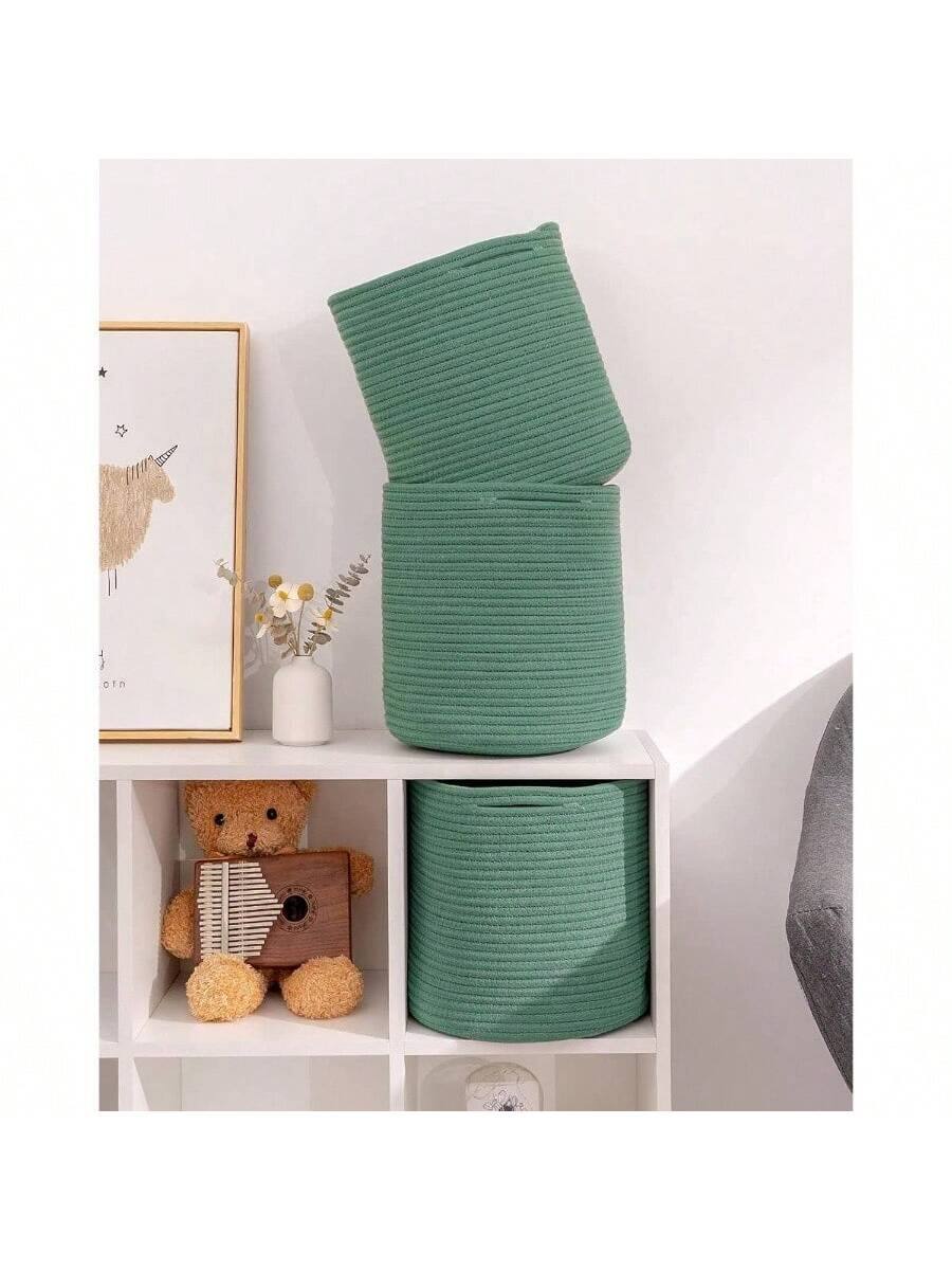 Live At Space Storage Cubes Baskets Bins Organizer 11x11x11'' Fit 12x12 ...