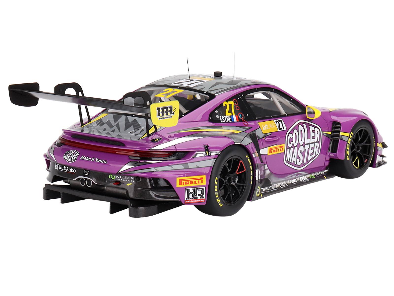 Top Speed Porsche 911 GT3 R #27 Kevin Estre HubAuto Racing FIA GT World ...