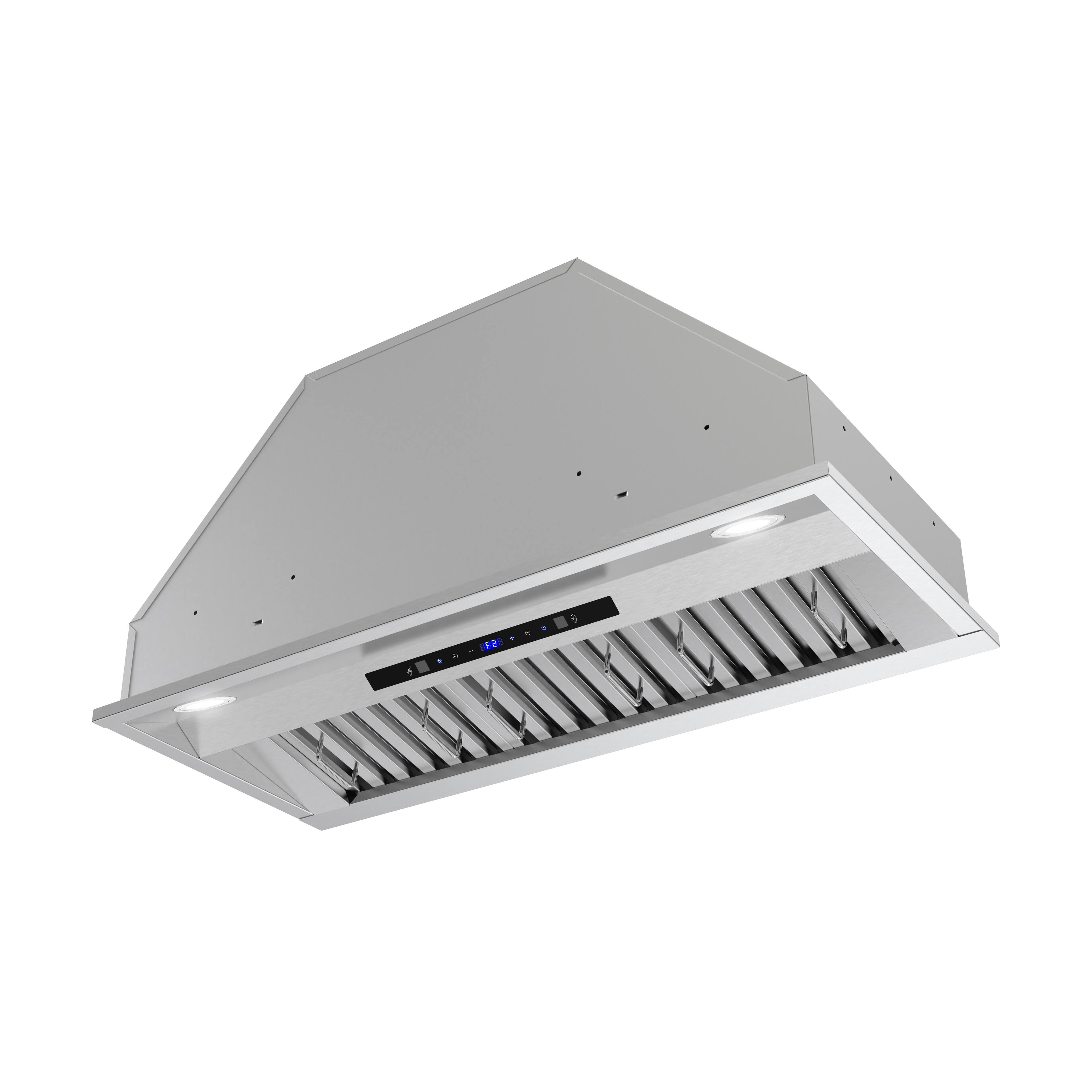 Streamline 34 inches Convertible Range Hood Insert Brushed Stainless ...