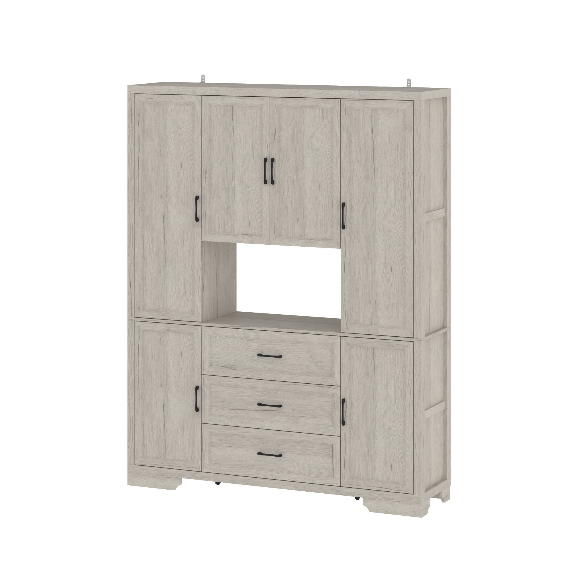 Famapy Multi Door Storage Cabinet: All in One Organizer for Home Spaces ...