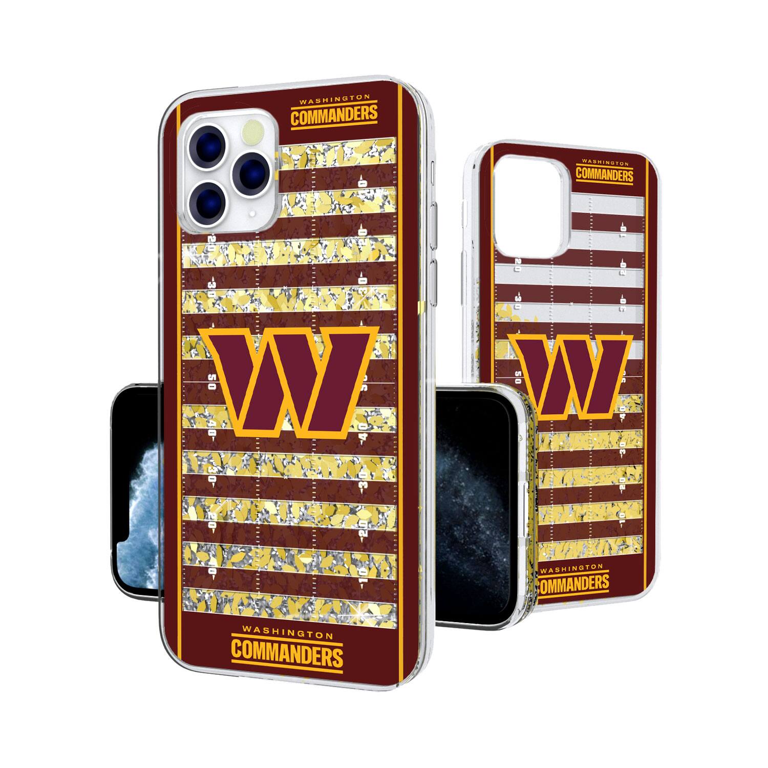 Keyscaper NFL Washington Commanders iPhone Field Design Glitter Case 16 ...