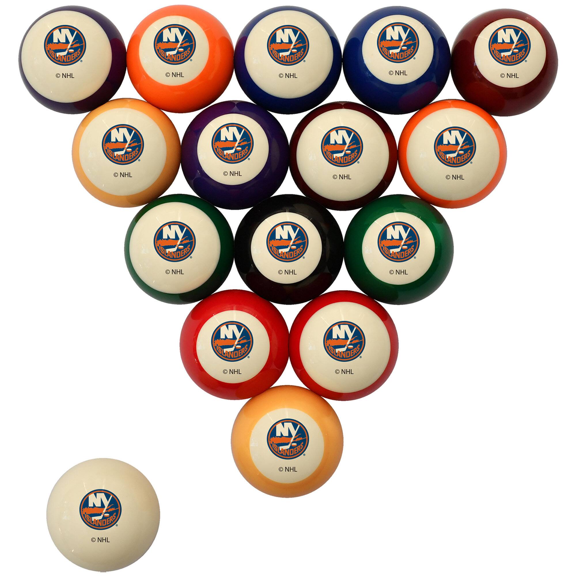 Imperial Cream New York Islanders Retro Billiard Ball Set Multicolor ...