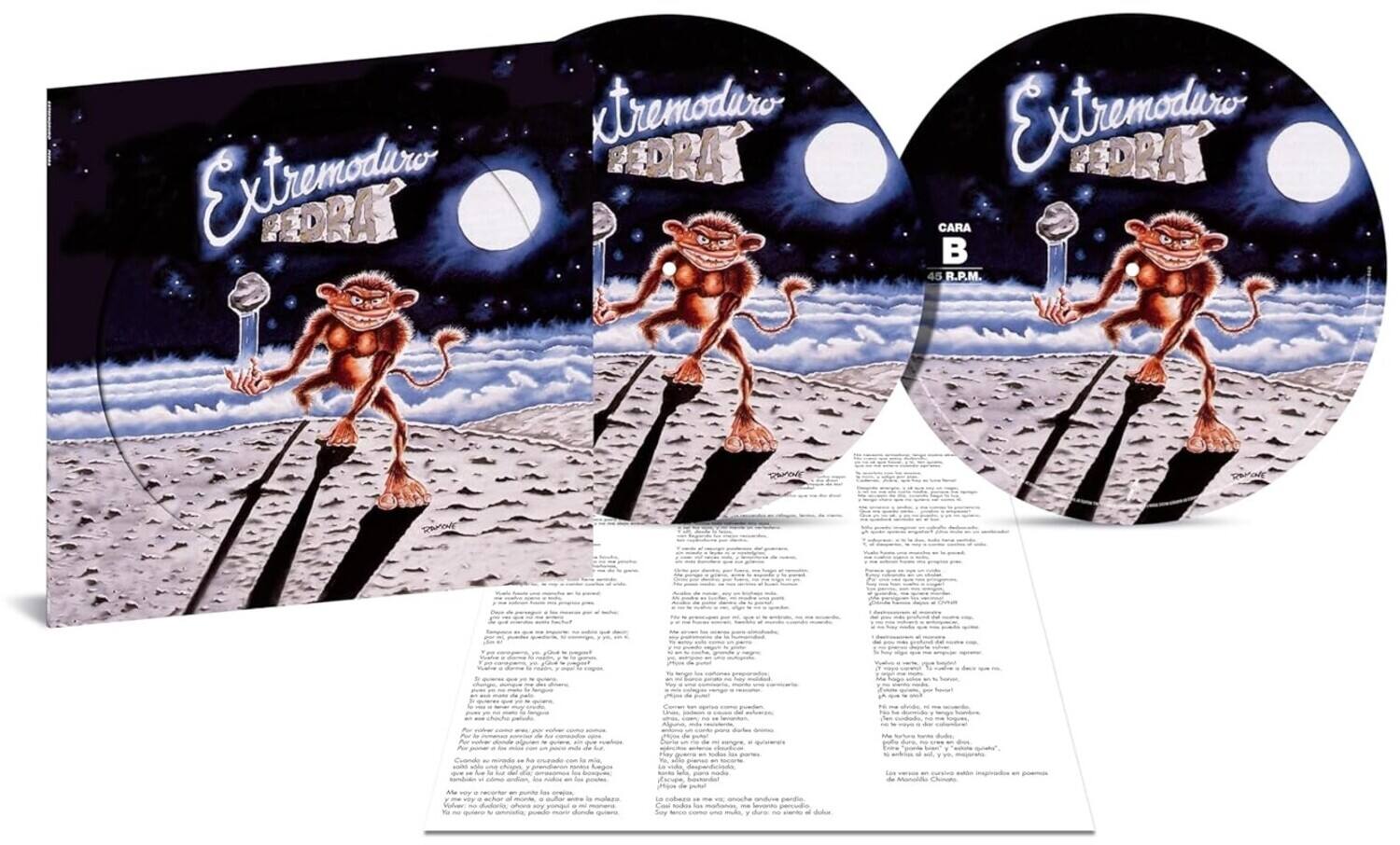 Extremoduro Pedra Ltd Picture Disc VINYL LP - Best Buy