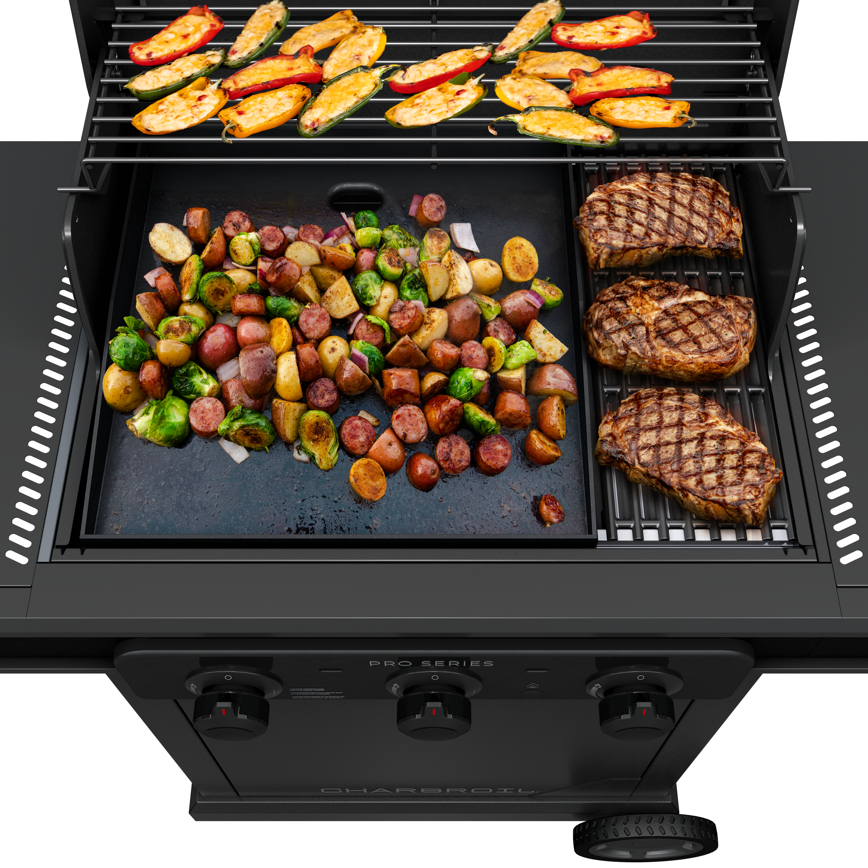 Charbroil Pro Series with Amplifire Infrared Technology 3-Burner ...