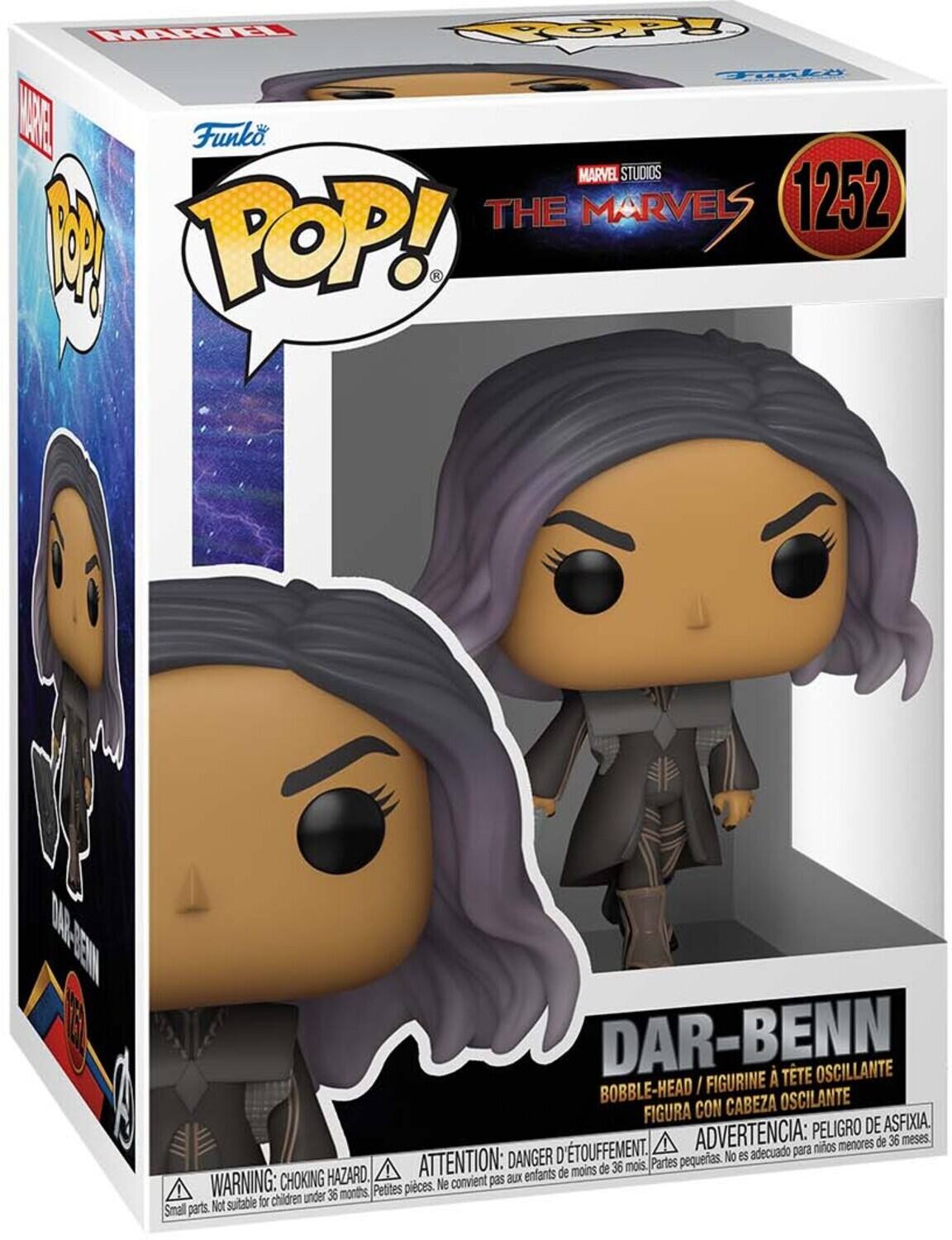 Funko POP! VINYL: The Marvels Dar Benn Collectibles Multicolor ...