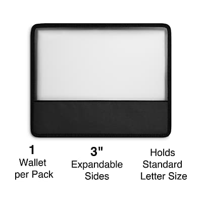 Staples Expanding Wallet, Zipper Closure, Letter Size Assorted Colors ...