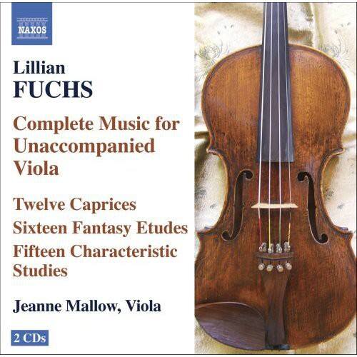 Lillian Fuchs Complete Music for Unaccompanied Viola Twelve Caprices ...