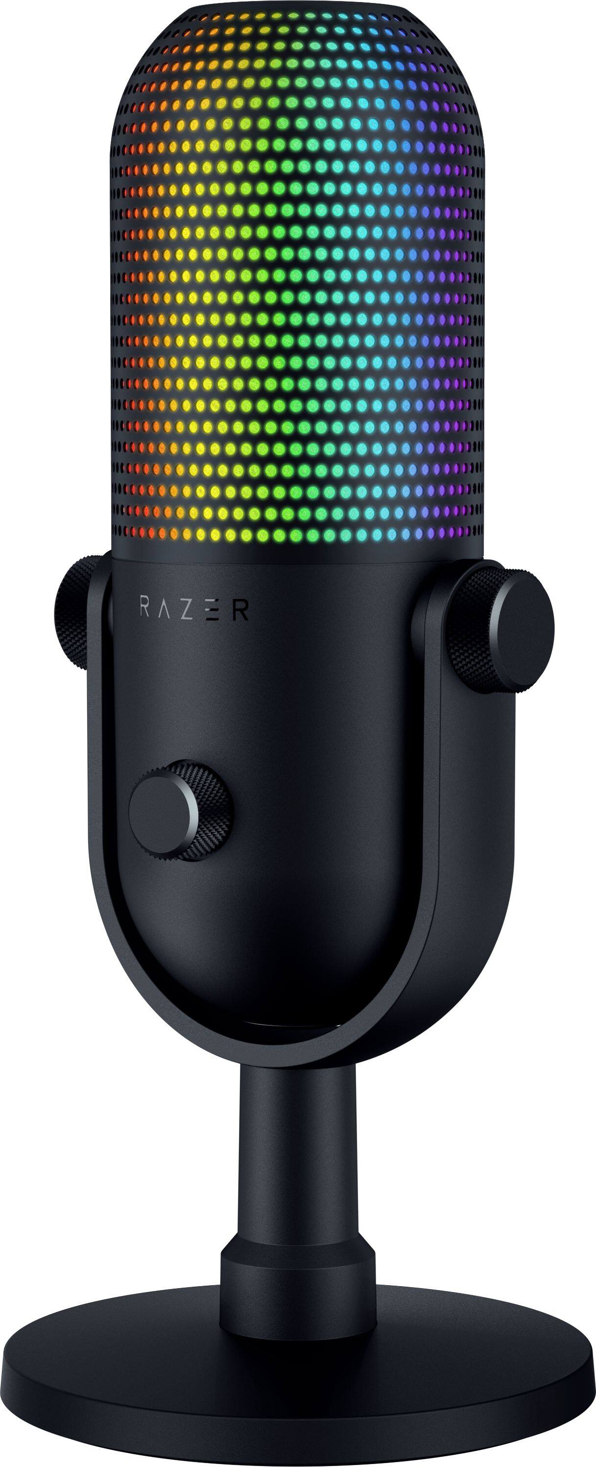 Razer Seiren V3 Chroma Condenser USB Microphone Black RZ19-05060100 ...