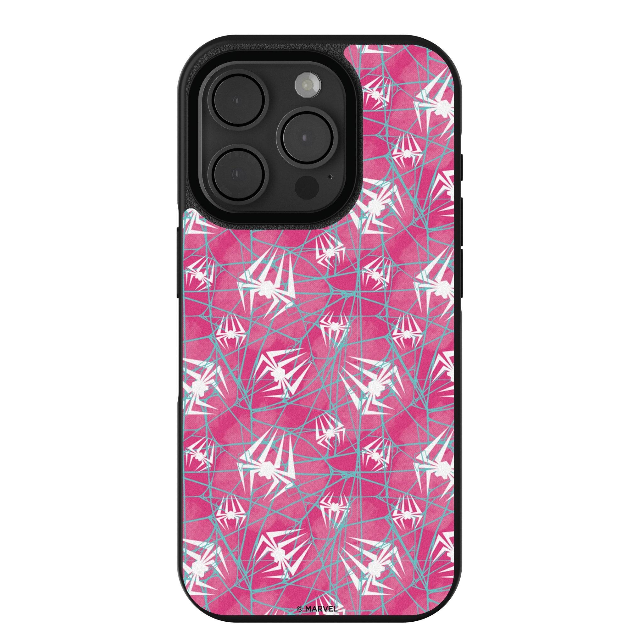 Keyscaper Marvel Pattern Bump Phone Case Apple iPhone 16 Plus Spider ...