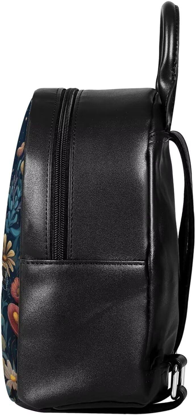 Live At Space Cozeyat Backpack Purse Mushroom Small Women Leather ...