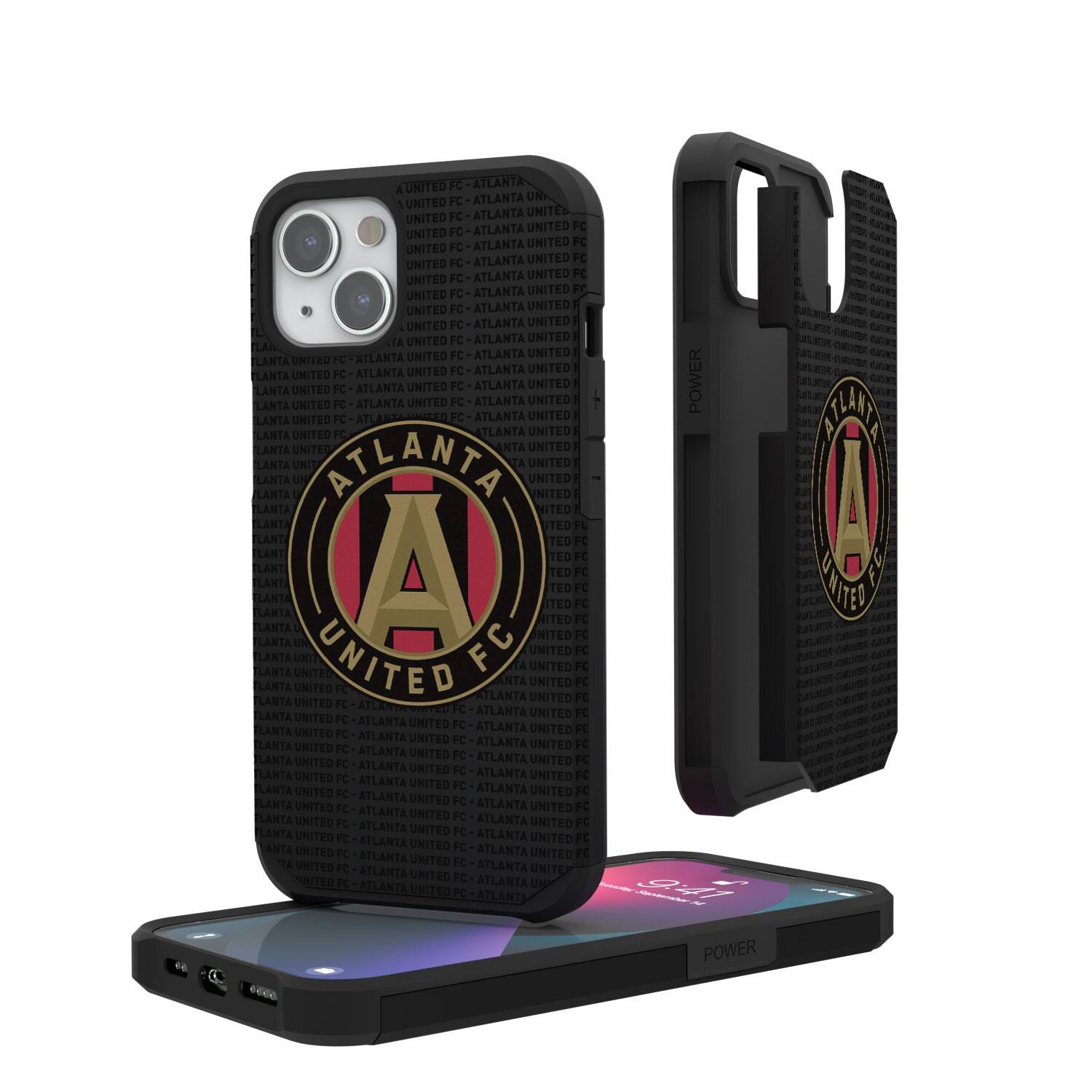 Keyscaper MLS Atlanta United FC iPhone Text Backdrop Rugged Case 14 ...