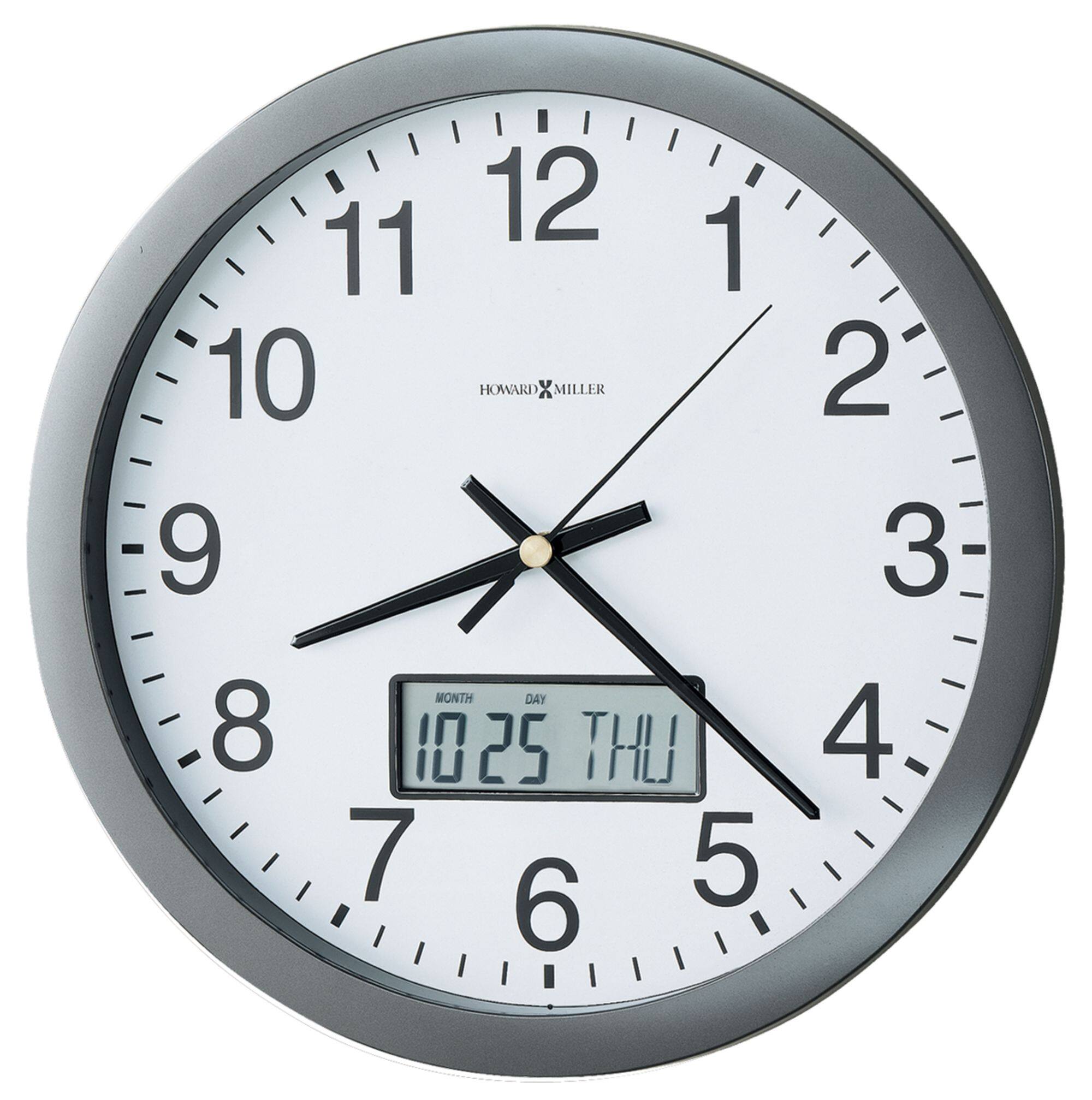 Howard Miller Chronicle Wall Clock 625195 White 625195 - Best Buy