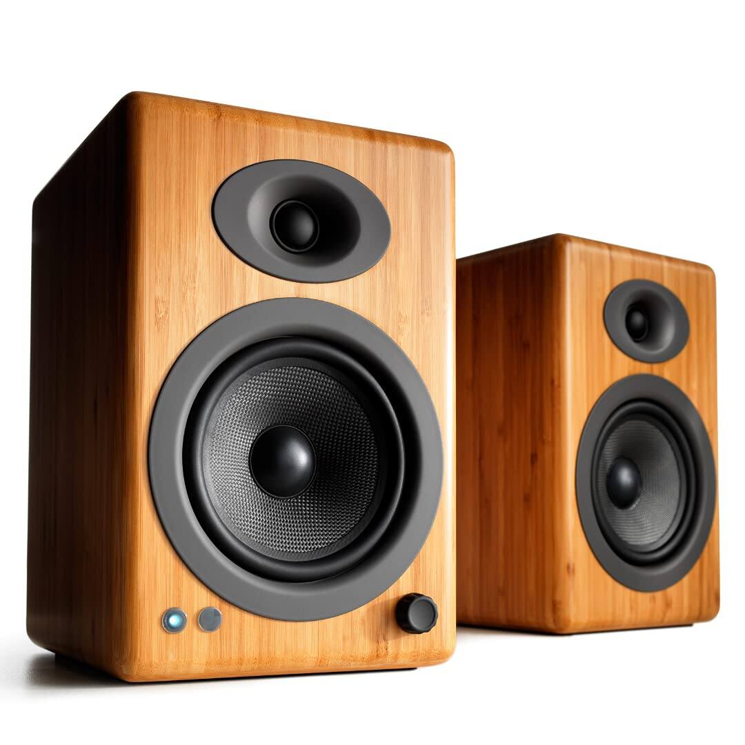 Audioengine A5+ Home Music System w/ Bluetooth aptX HD Bamboo A5+BT-US ...