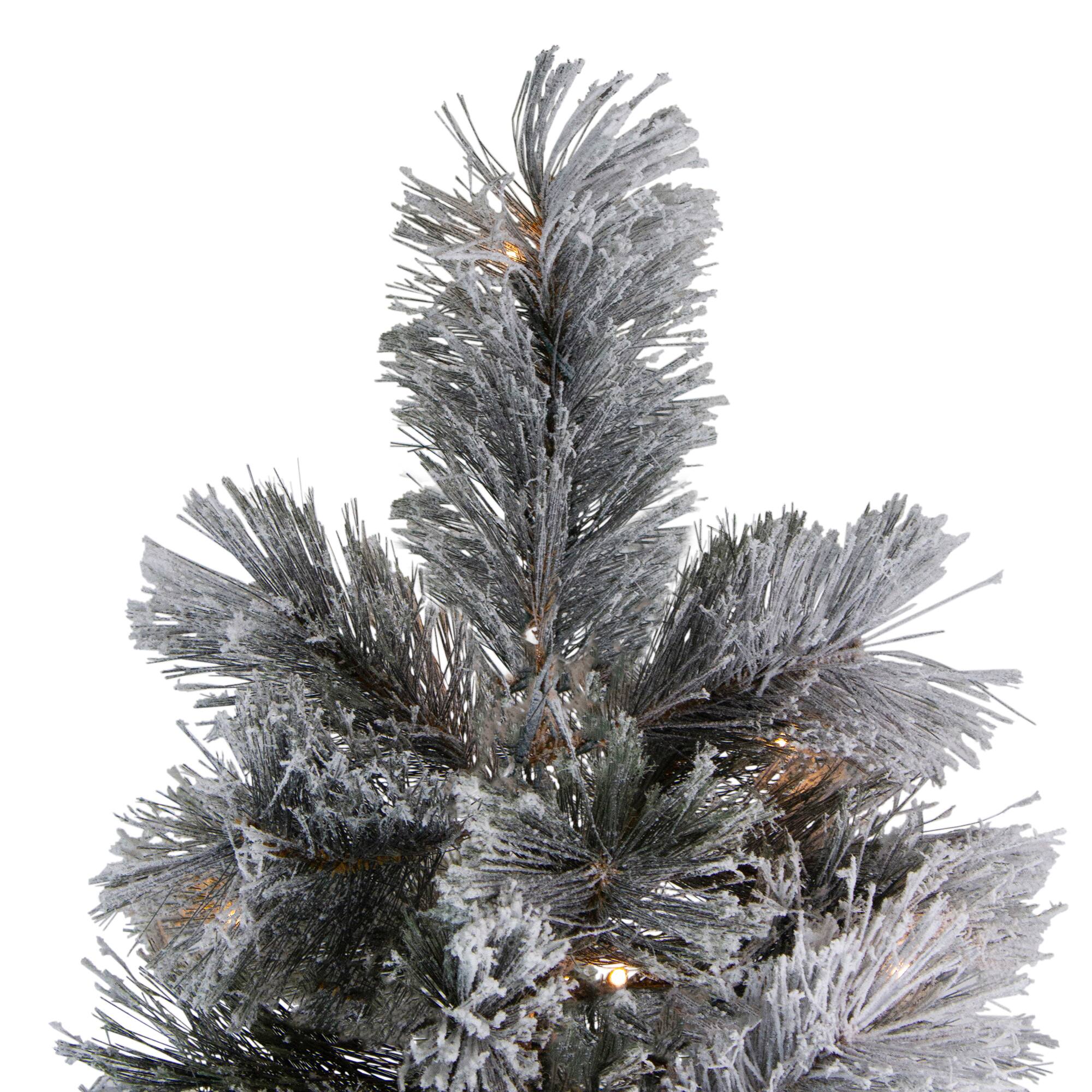 Northlight 7.5' Pre Lit Full Spruce Artificial Christmas Tree Clear LED ...