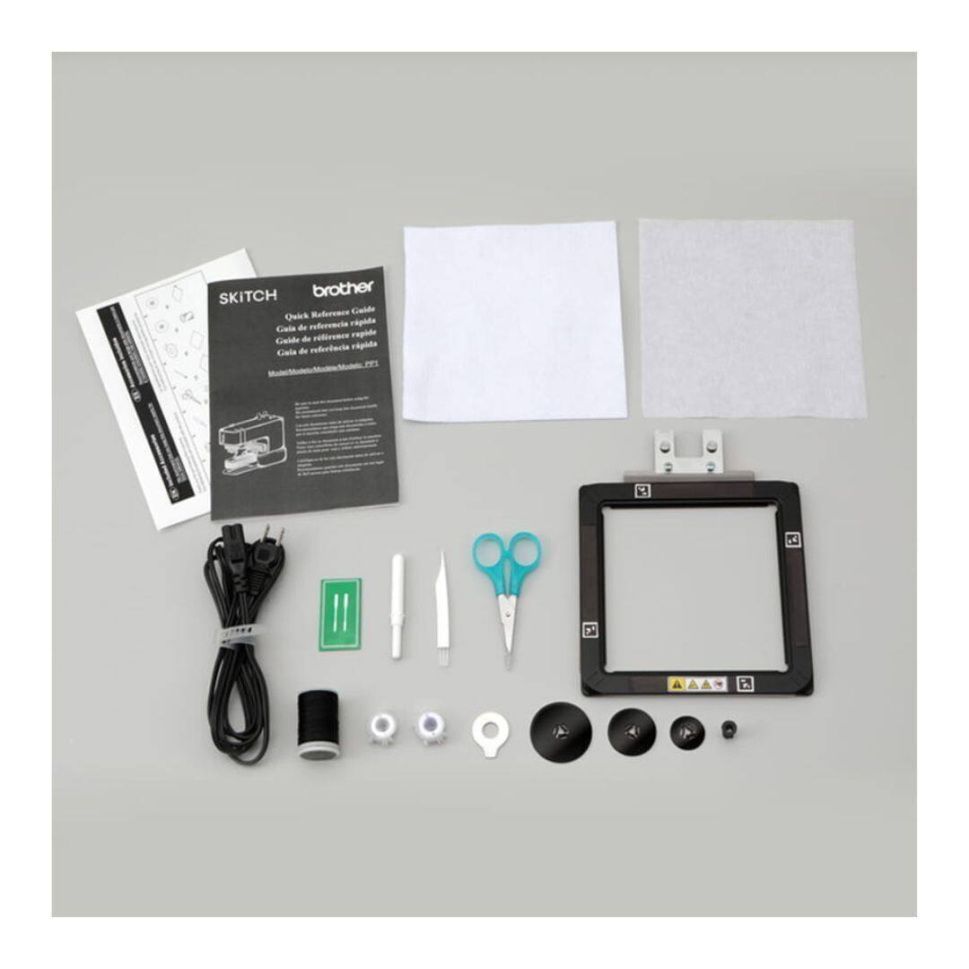 Brother PP1 Skitch Single Needle Embroidery Machine with Embroidery ...