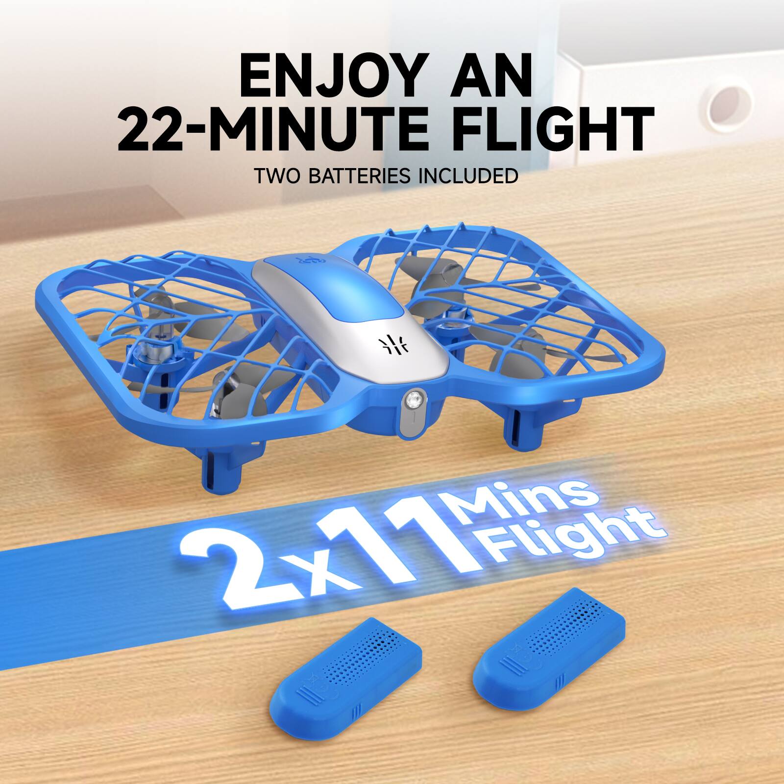 URANHUB Mini Drone with 5 Colorful Lighting Modes and Remote Controller ...