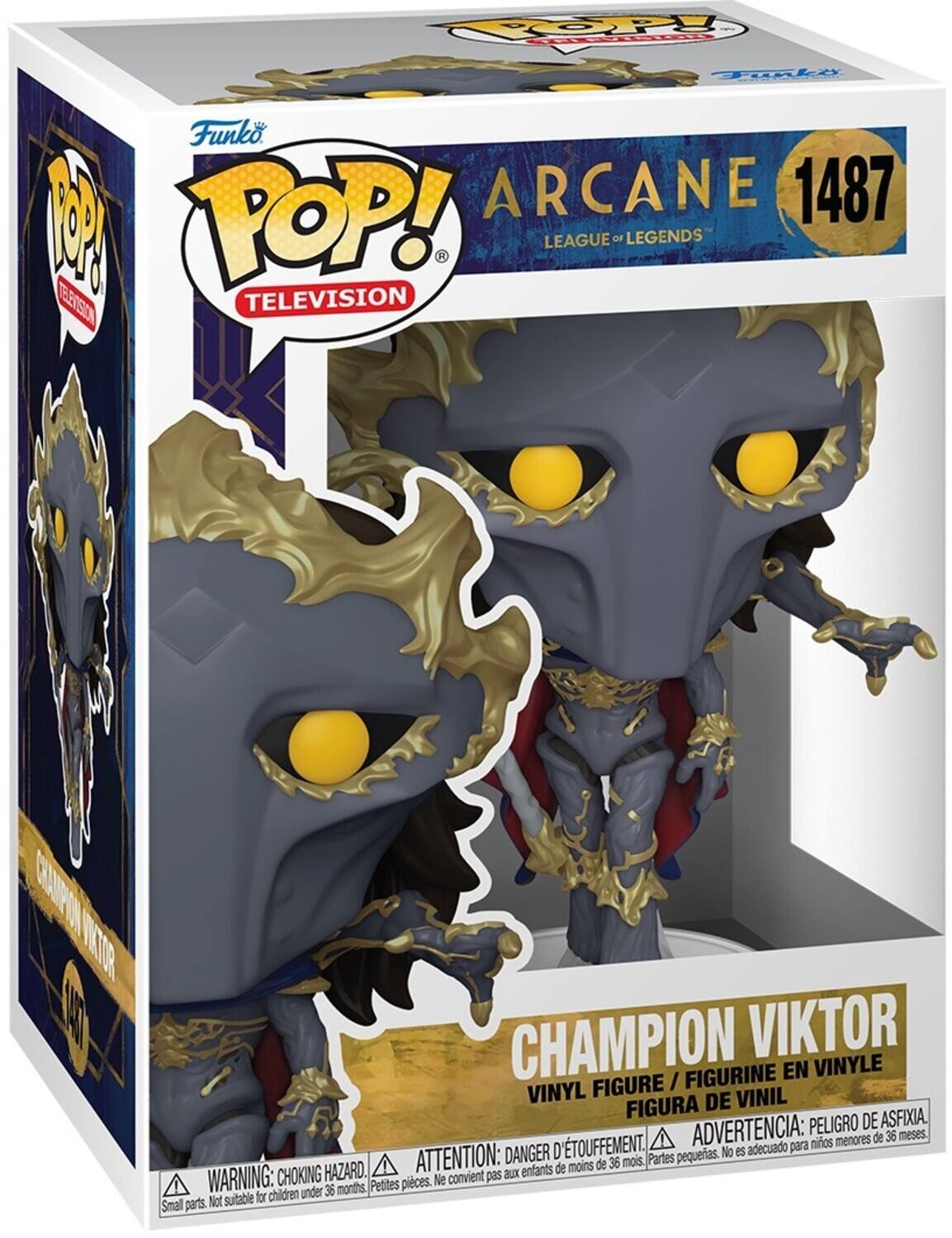 Funko POP! Animation: Arcane: League of Legends Viktor Collectibles ...