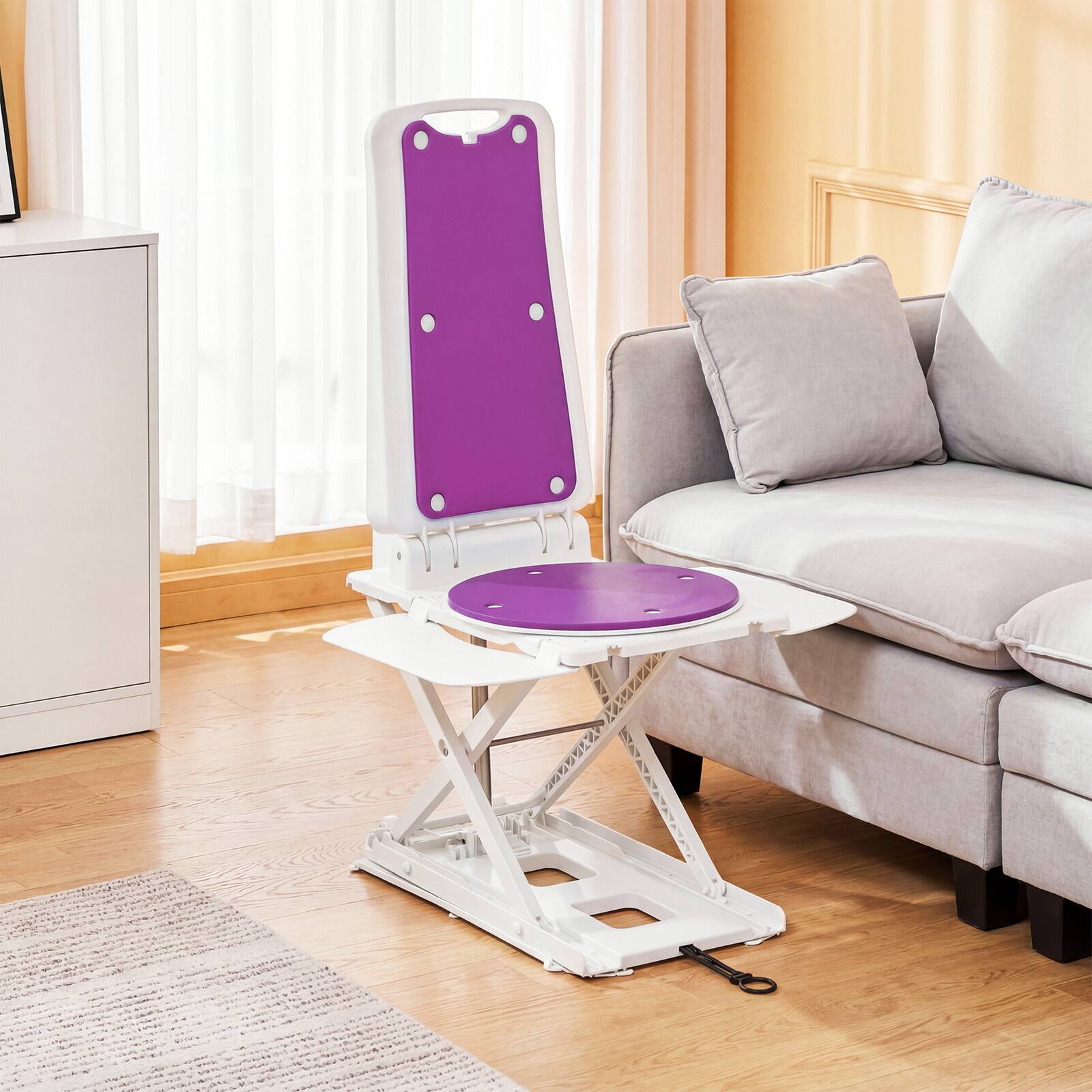 Hover Heart Electric Lift Assist Chair for Seniors, Floor to Stand ...