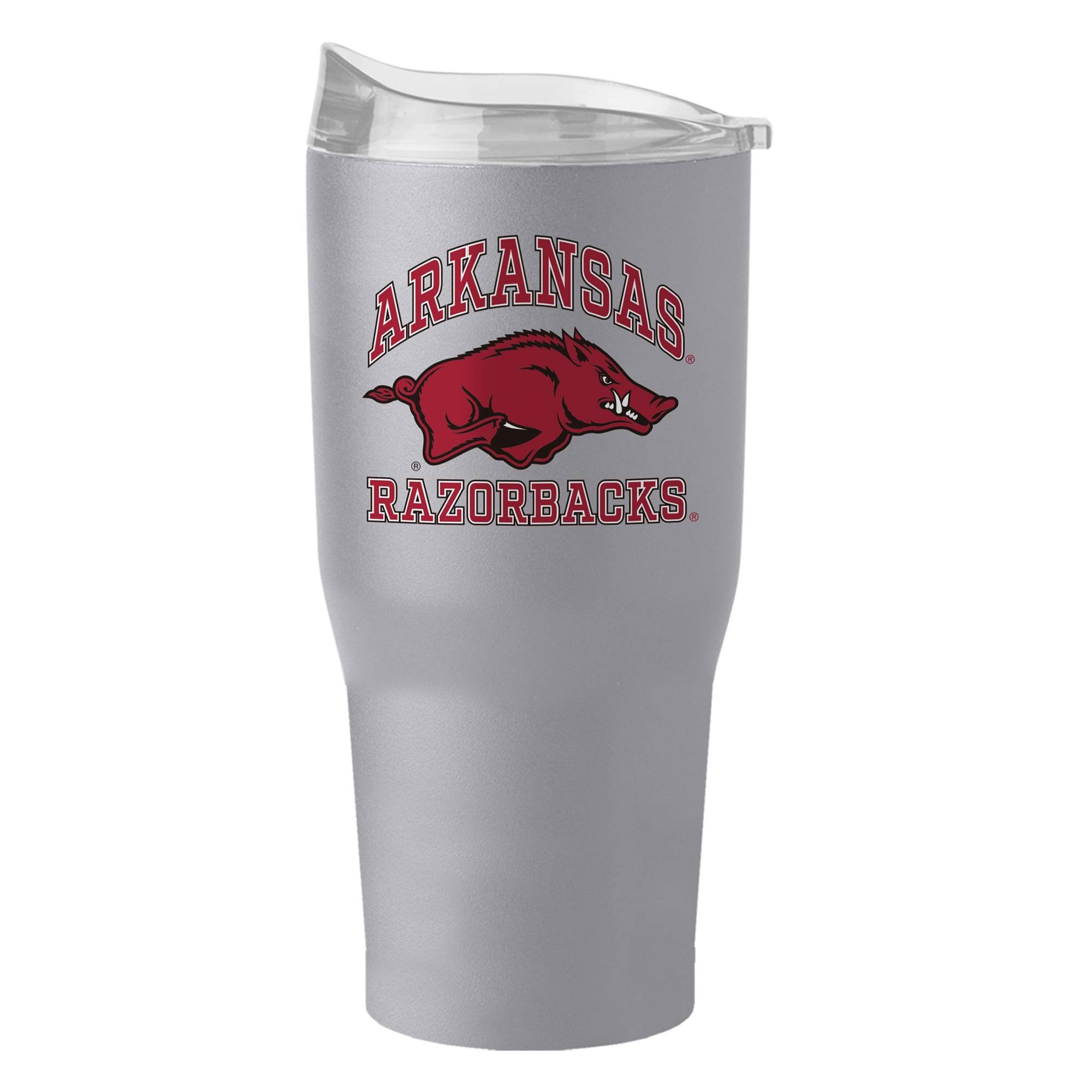 Logo Brands Arkansas Razorbacks 30oz. Stone Powder Coat Tumbler ...