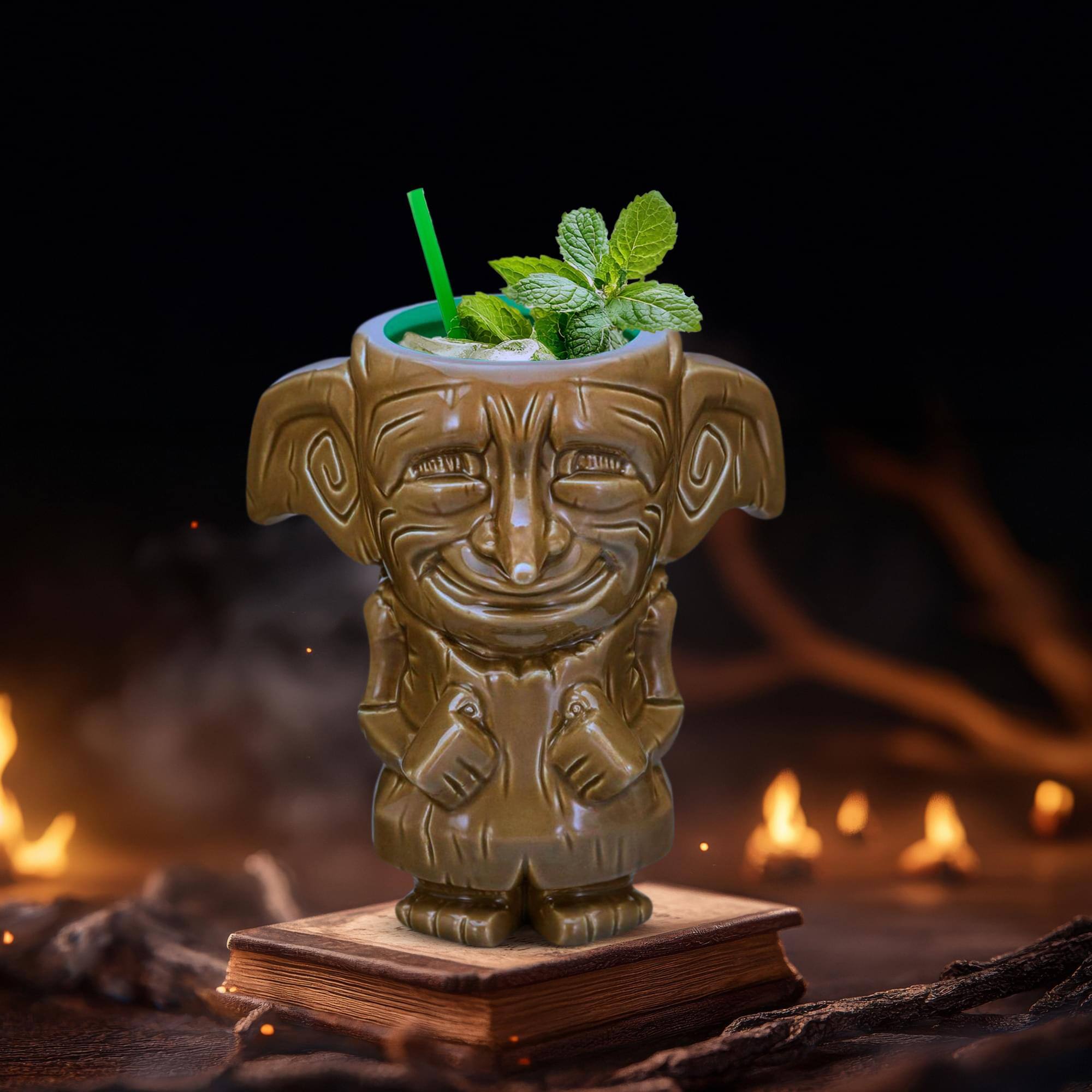 Geeki Tikis Harry Potter Dobby Ceramic Mug | Holds 13 Ounces Black ...