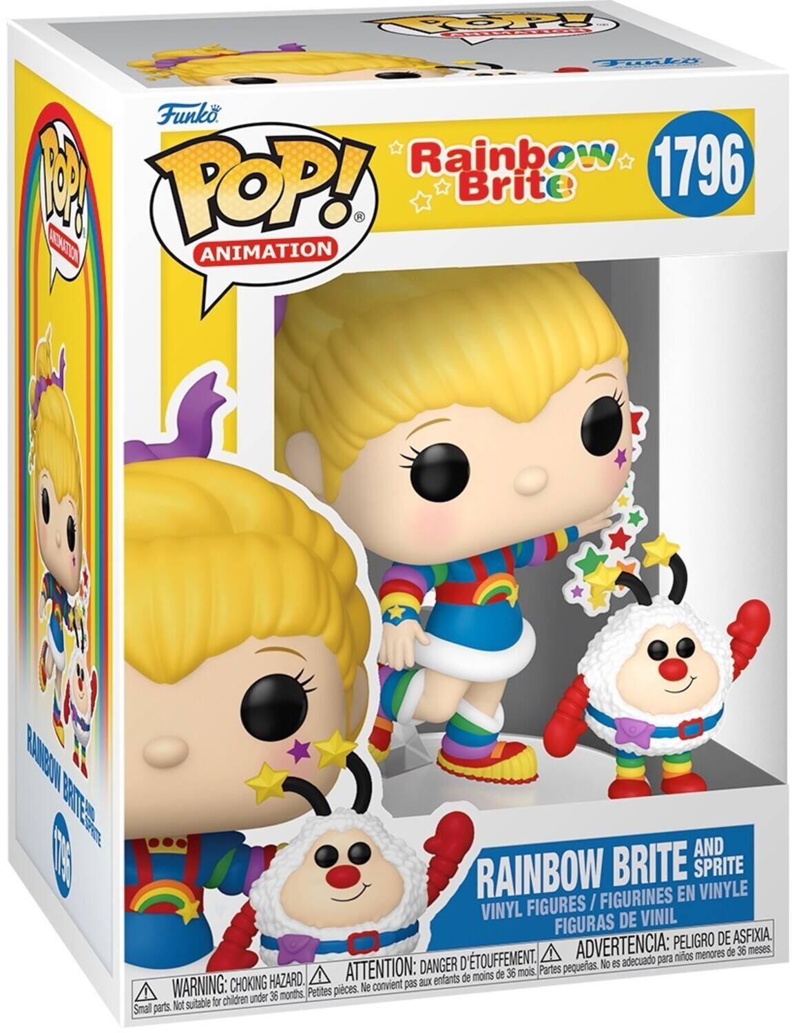 Funko POP & Buddy: Rainbow Brite Rainbow Brite & Sprite Collectibles ...