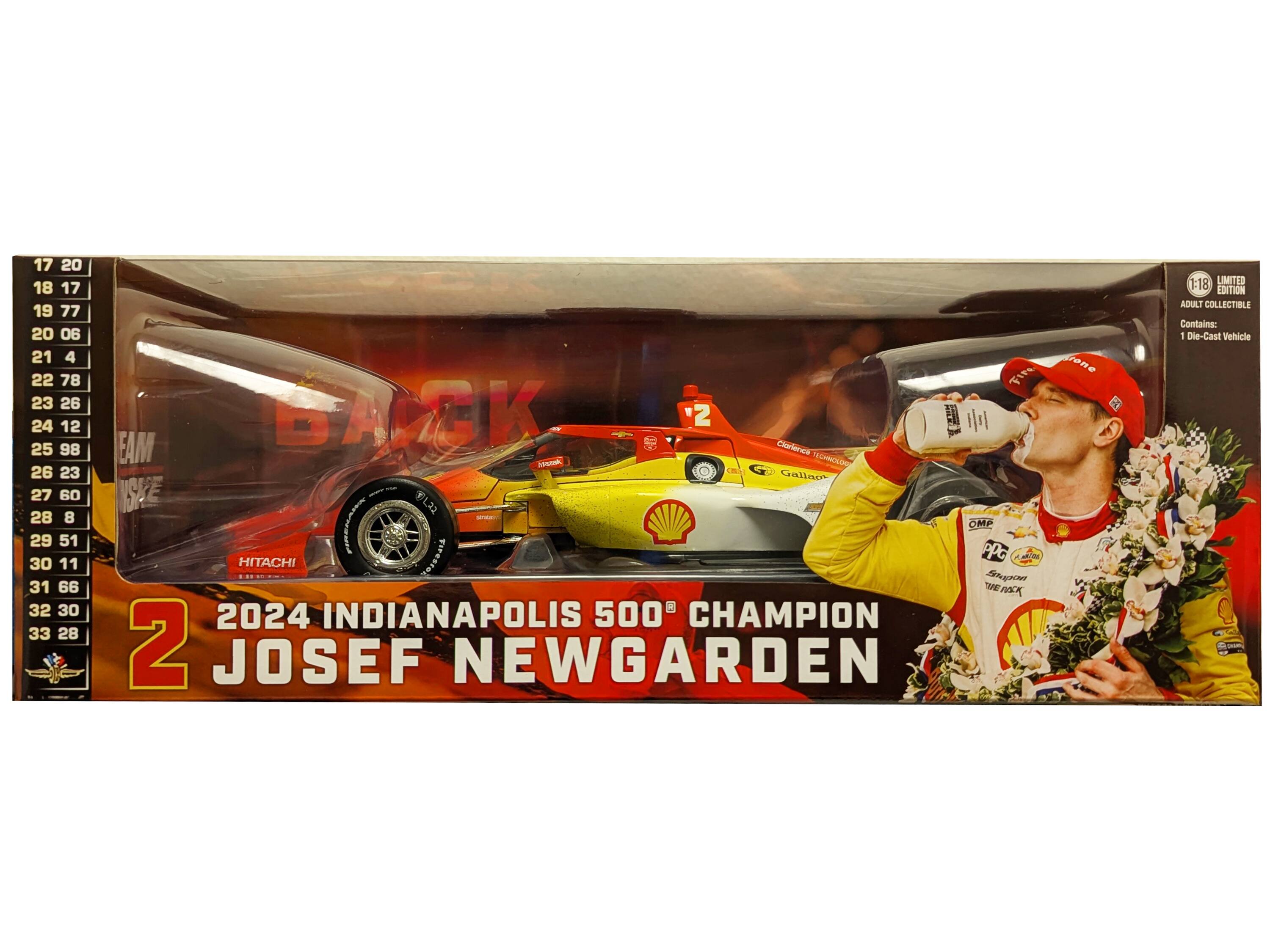 Greenlight Dallara IndyCar #2 Josef Newgarden "Shell Oil" Team Penske ...