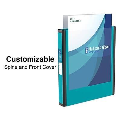Staples 1 1/2" 3 Ring Better Binder, D Ring Teal ST55868-US - Best Buy
