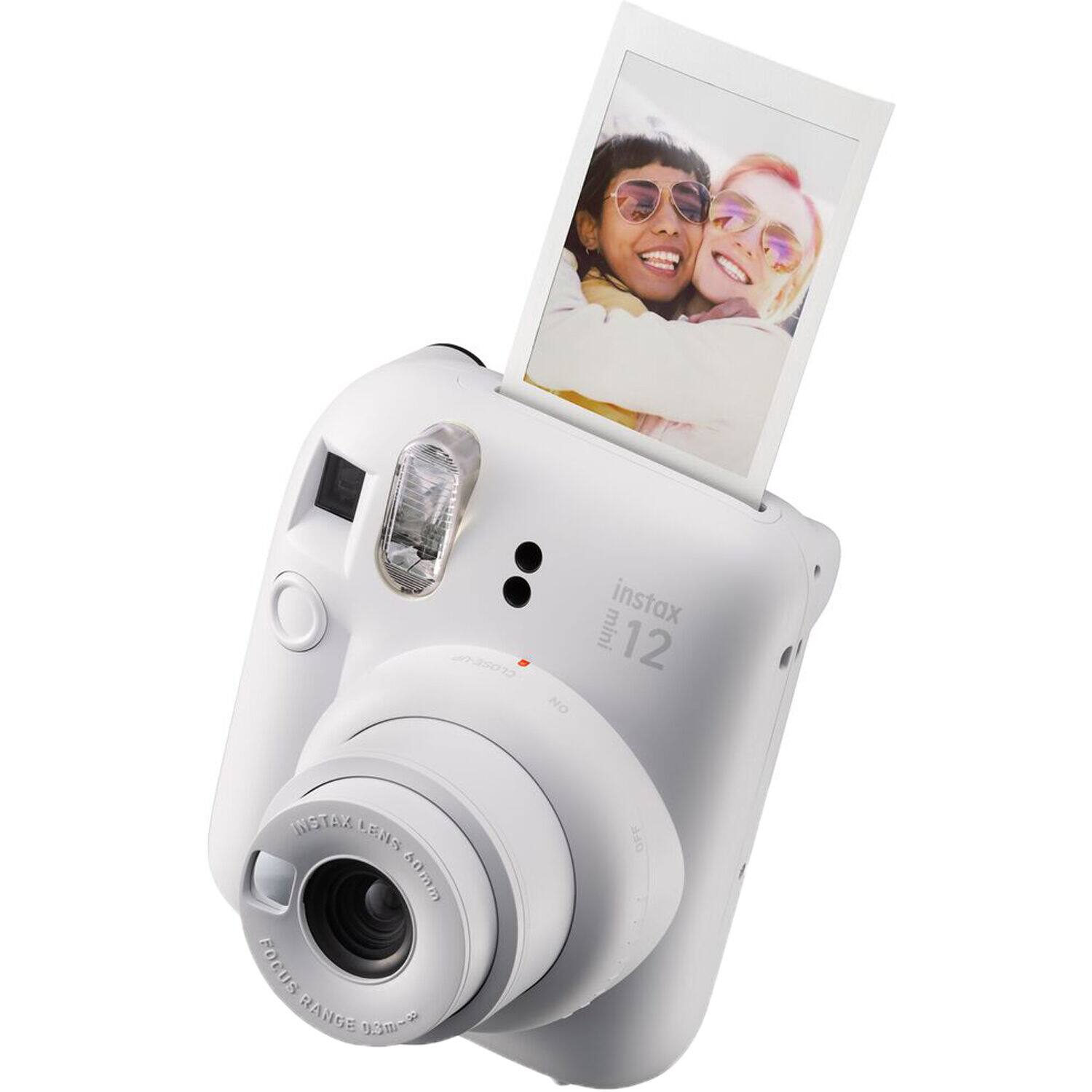 Fujifilm INSTAX MINI 12 Instant Film Camera with Instant Film Clay White 16806274-AG2-1 - Best Buy