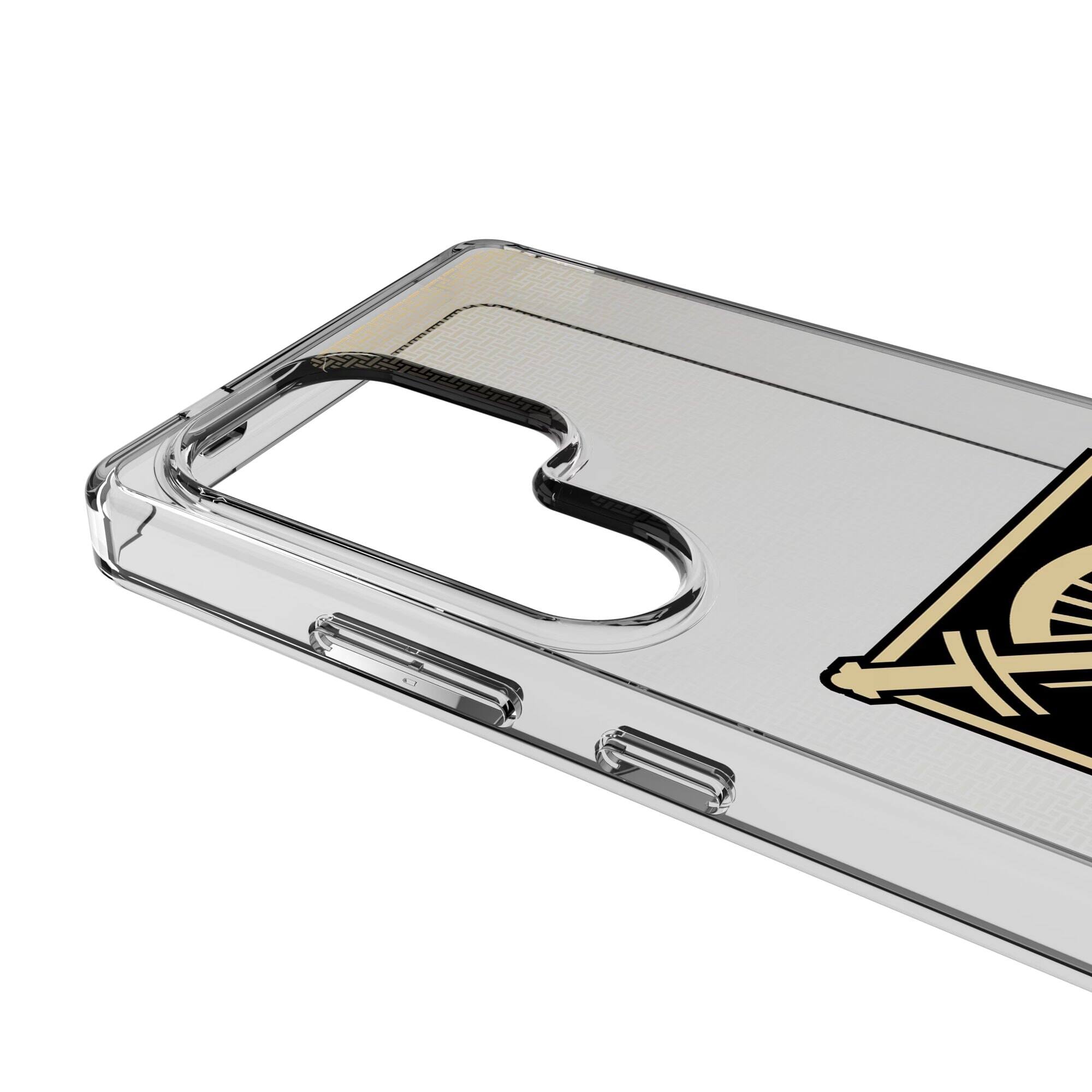 Keyscaper NCAA Army Black Knights Linen Logo Galaxy Clear Case S25 ...
