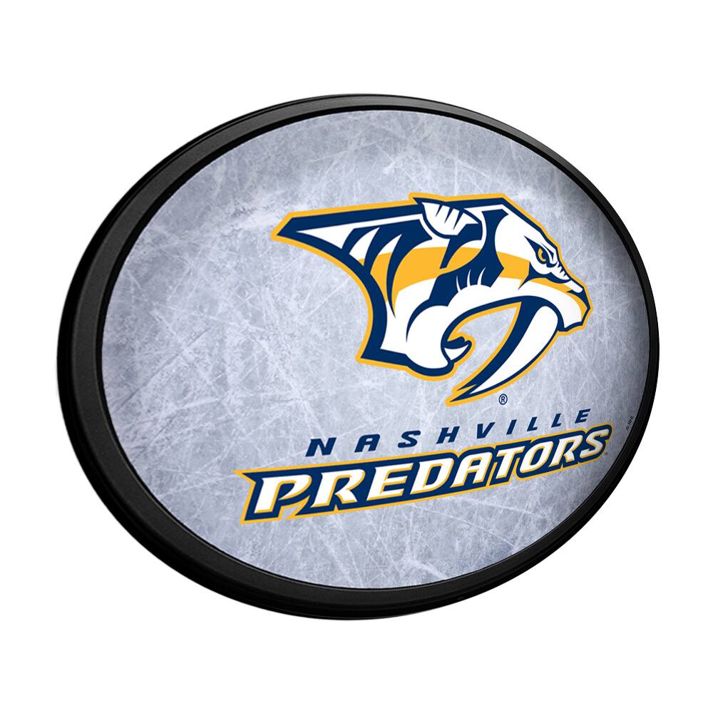 The Fan Brand Nashville Predators 18'' x 14'' Team Slimline Illuminated ...