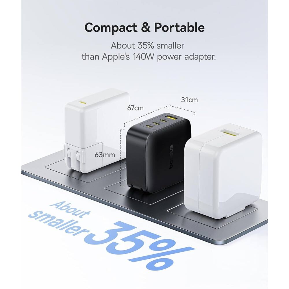 MOSZAR LLC 140W USB C PD3.1 Charger, Fast Charging Block for MacBook ...