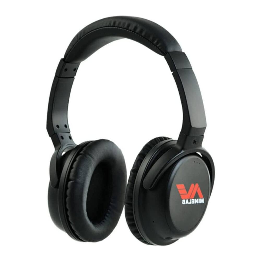 Minelab ML 80 Wireless Bluetooth Technology Headphones with USB and Aux Cable Black 3011-0370 ...