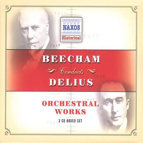 Thomas Beecham Conducts Delius Orchestra Works Vol. 1 3 COMPACT DISCS ...