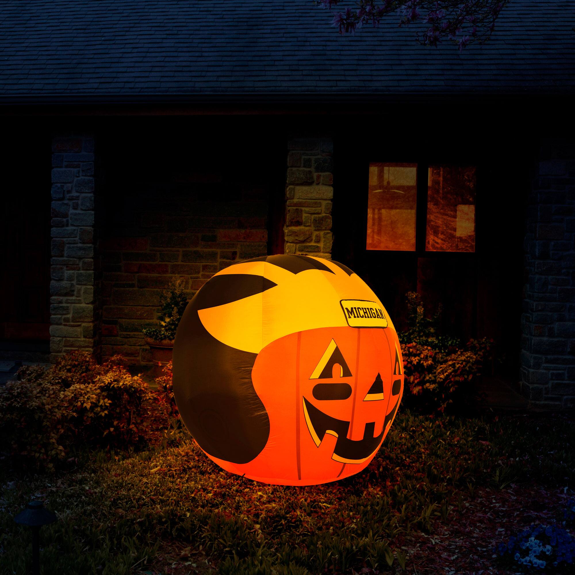 Sporticulture Michigan Wolverines Jack O Helmet Inflatable Multicolor ...