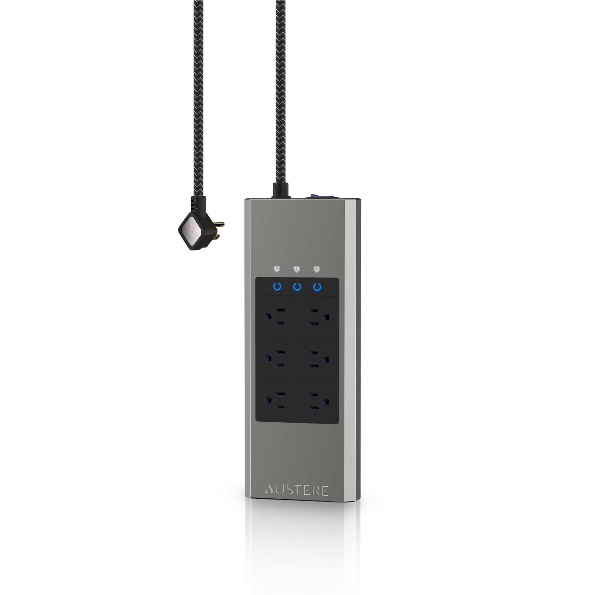 Customer Reviews: Austere VII Series Power 6-Outlet/5-USB 4,000 Joules ...