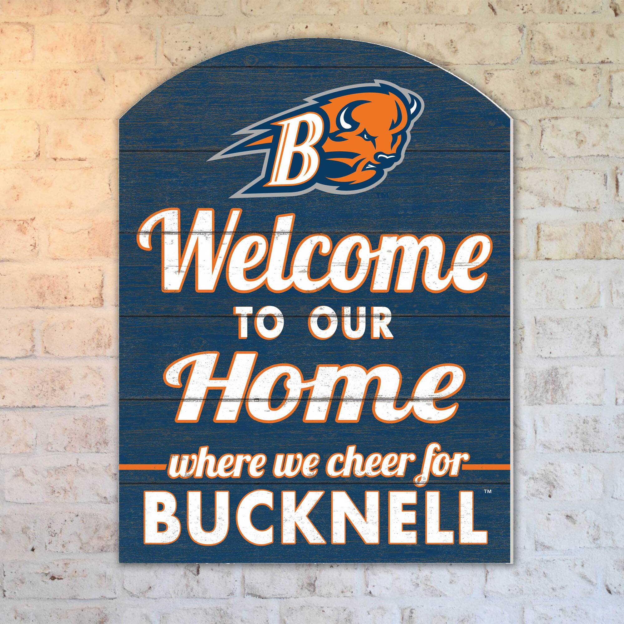 Jardine Bucknell Bison 16'' x 22'' Marquee Sign Blue 4952371 - Best Buy