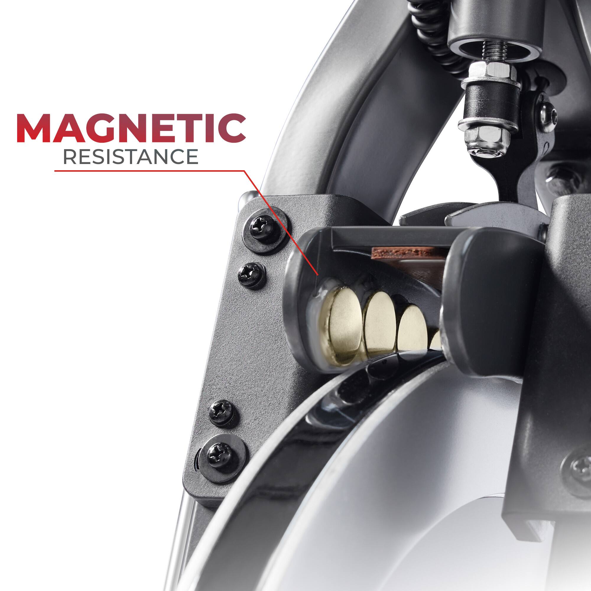 Sunny Health & Fitness Premium Smart Magnetic Belt Drive Indoor Cycling ...