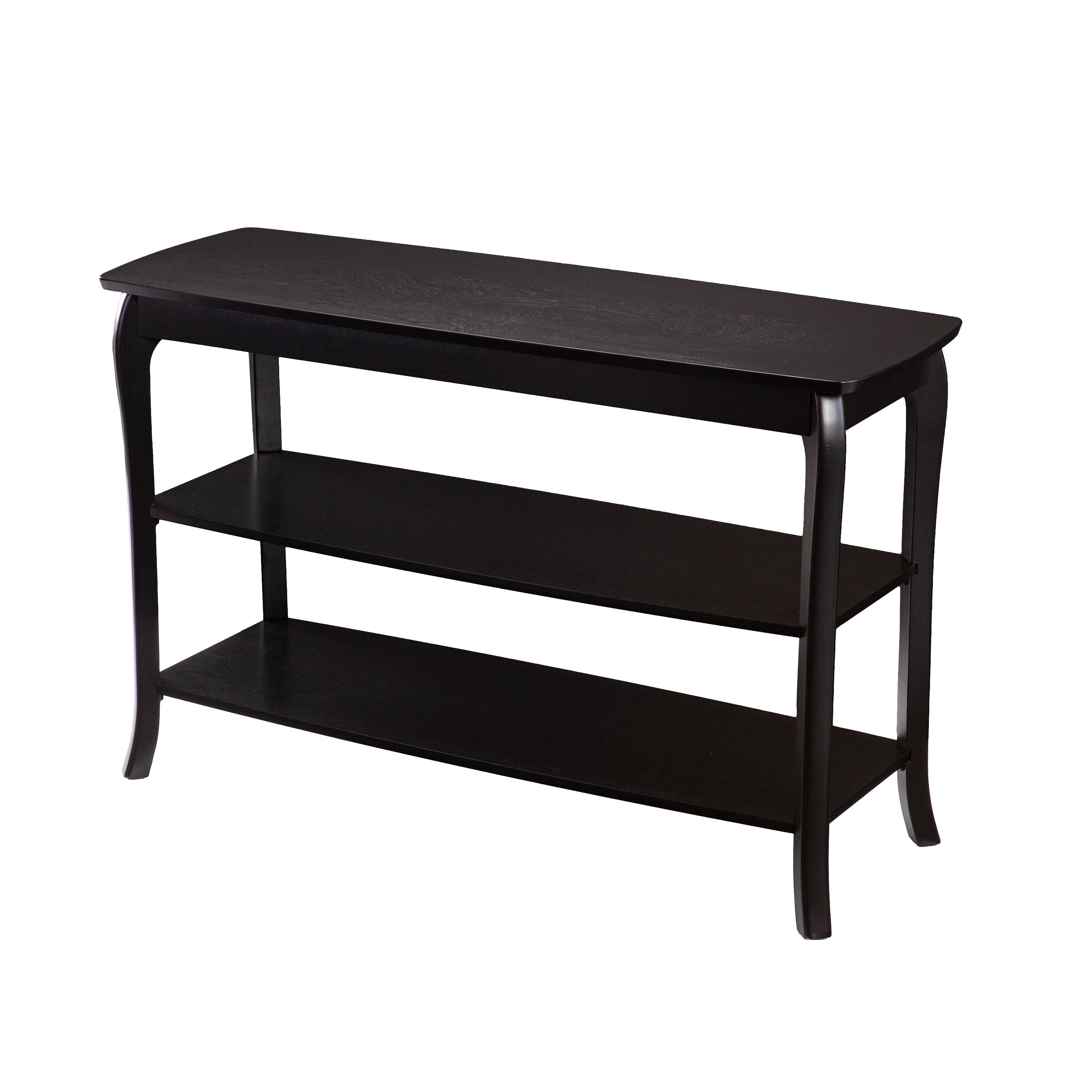 Best Buy: SEI Furniture Ava Console Table Black finish CK6723