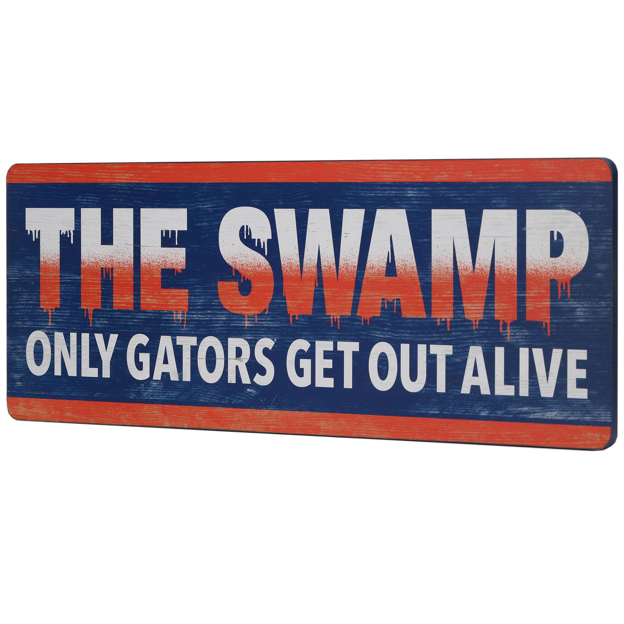 Open Road Brands Florida Gators 28'' x 10'' Team Tradition Wood Sign ...